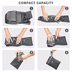 G4Free 10L/15L Hiking Backpack Lightweight Packable Hiking Daypack Small Travel Outdoor Foldable Shoulder Bag