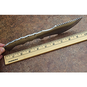 Whole Earth Supply Tracker D-2 Steel Knife Making Blank Blade Hunting Skinning Skinner D2 Knives