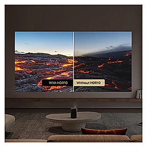 ,Global Vision,True 1080p Portable Projector for Outdoor Movie Night, 900 ANSI Lumen