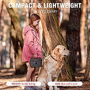 Portable Power Bank with AC Outlet, 250Wh/67500mAh, Portable Laptop Charger Backup Lithium Battery, 110V/250W Pure Sine Wave AC Outlet for Outdoors Camping RV Travel Emergency