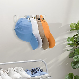 NiHome Wall Mount Clear Acrylic Hand Towel Racks 2-Pack for Towels, Accessories in Bathroom, Kitchen, Bedroom - Adhesive Towel Bar Hand Towel Holder, Versatile Transparent Design, Waterproof