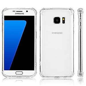 technext020 Galaxy S7 Clear Case, Galaxy S7 Case Silicone Protective Back Cover Slim Fit Samsung Galaxy S7 Bumper Transparent