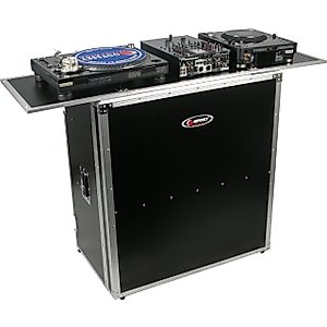 Odyssey FZF5437T Flight Zone 54 Wide, 37 High Foldout Combo Dj Table, Black