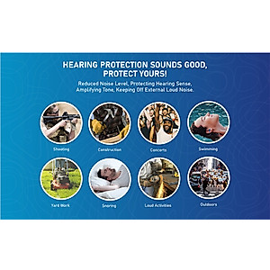 100 Pair Silicone Reusable Ear Plugs for Swimming, Sleeping, Concerts & Music - Bulk Pack of Swimmers Ear Plugs for Adults - Noise Reduction up to 25dB Swimming Ear Plugs for Men Women Ear Protection