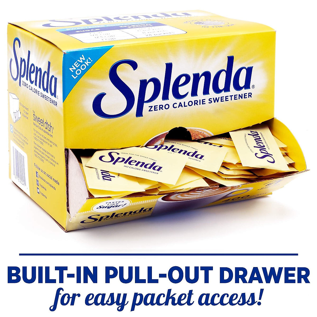SPLENDA Zero Calorie Sweetener, 400 Count Packets