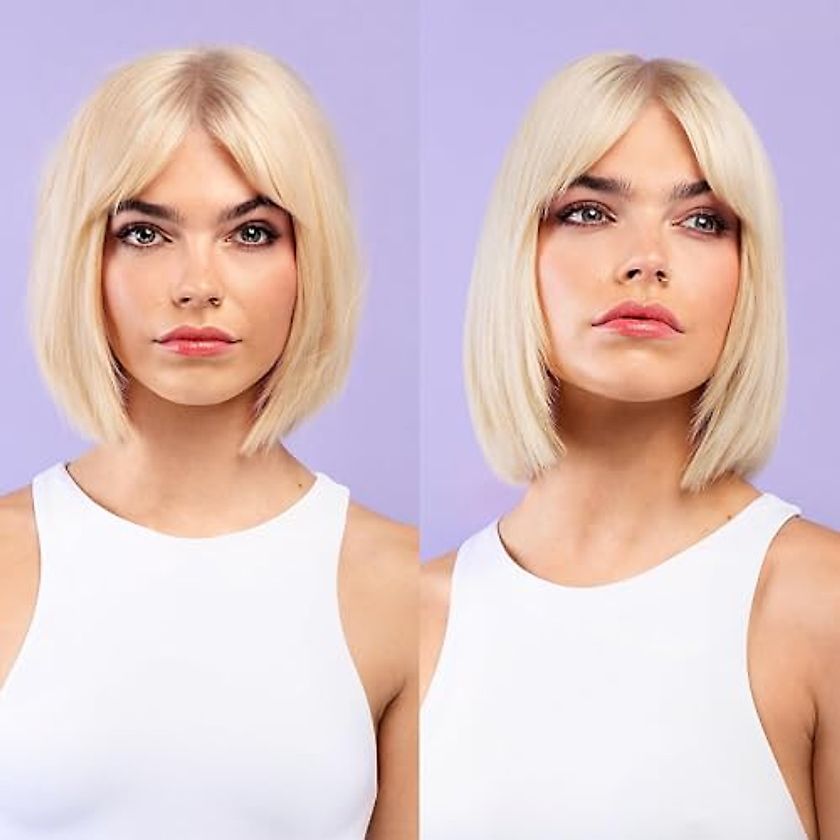 Lee Stafford Purple Toning Shampoo | Bleach Blonde Collection - Best Toner Cleanser, Neutralizes Brassy & Yellow, Great for Color Treated, Silver, & Grey, Hydrating for Dry, Damaged Hair, 16.9 Fl Oz