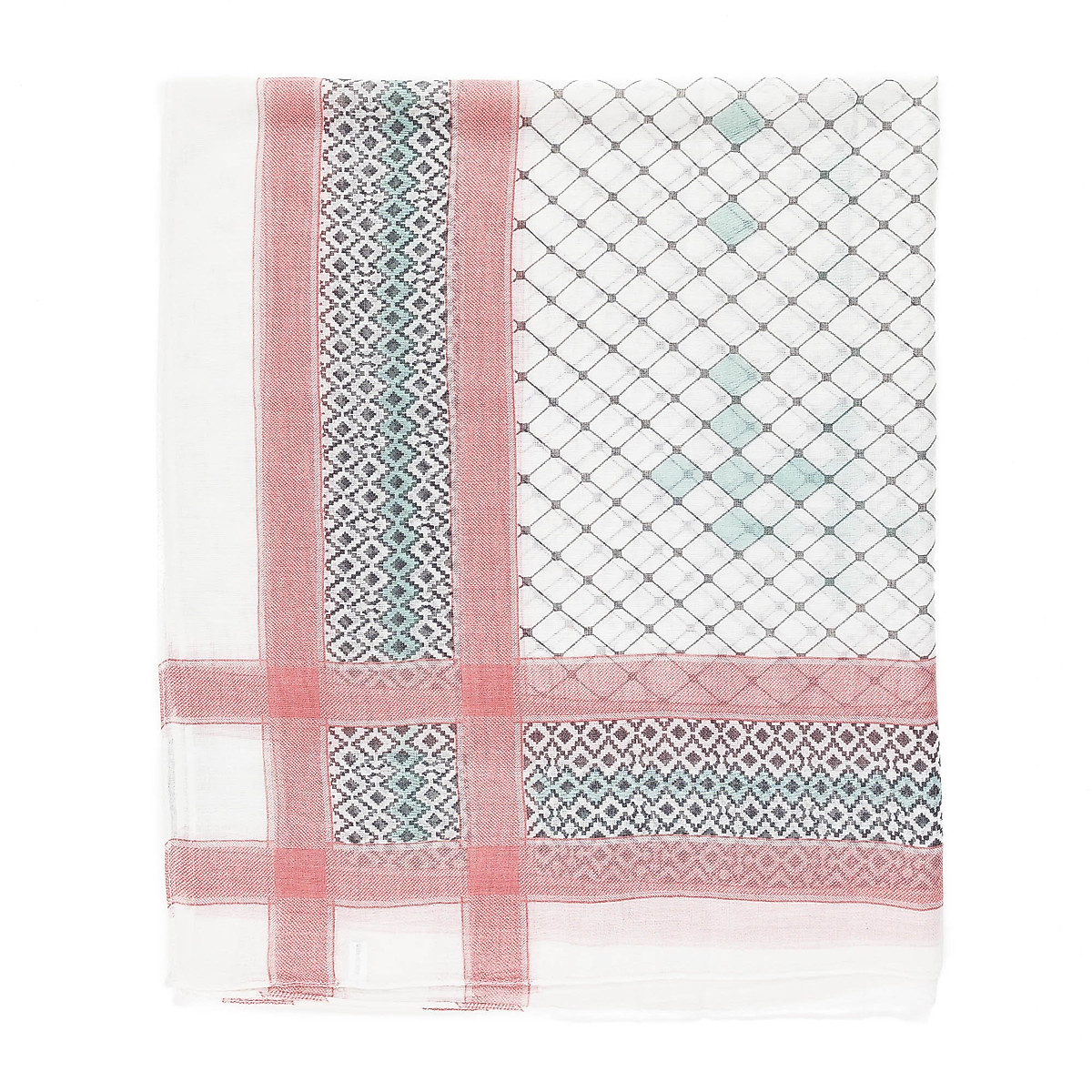 MELIFLUOS DESIGNED IN SPAIN Scarf for Women Lightweight Geometric Fashion Summer Fall Winter Scarves Shawl Wraps (F010-15)