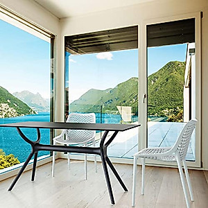 Air Outdoor Dining Chair White