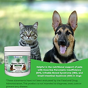 Wonder Labs Slippery Elm Bark Powder, Supports and Promotes a Healthier Digestive Tract for Your Pet