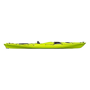 Wilderness Systems Tsunami 145 | Sit Inside Touring Kayak | Kayak with Rudder | 14' 6" | Infinite Yellow