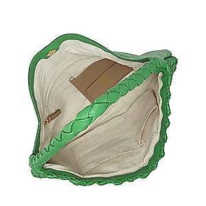 Vince Camuto womens Lyona Short Shoulder Bag, Lotus Green, One Size US