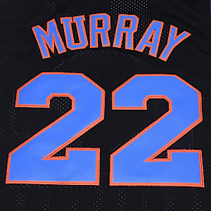 TUEIKGU #22 Basketball Jersey for Men Movie Couples Halloween Costume (Black, Medium)