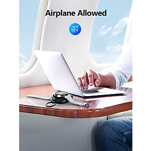 GagaKing for Samsung Galaxy Watch 7 Ultra Charger, 1400mAh Fast Charging Portable Wireless Power Bank, Magnetic Travel Car Keychain Charger for Galaxy Watch 7/Ultra/6/6 Classic/5 Pro/4/3, Active2/1