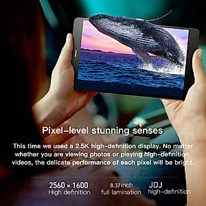 HD Tablet,8.37'' 3D Tablet 64G T1 High‑Tech HD Glasses‑Free Ten‑Core AI Stereo Display with 13MP Camera & AF Auto Focus,for Entertainment(US)