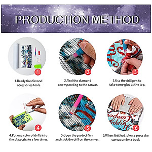 LWZAYS 5d Diamond Painting,Diamond Art Kits 2 Pack Crystal Rhinestone Gem Art Paint with Diamonds for Adults,Arts and Crafts for Home Wall Decor(Let It Be I am Blunt:11.8x15.8 inch)