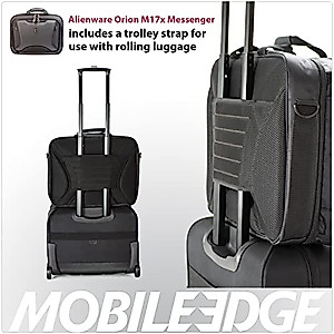 Mobile Edge ScanFast Checkpoint Friendly 17.3-Inch Gaming Laptop Messenger Bag Specifically Designed for Alienware Orion M17x