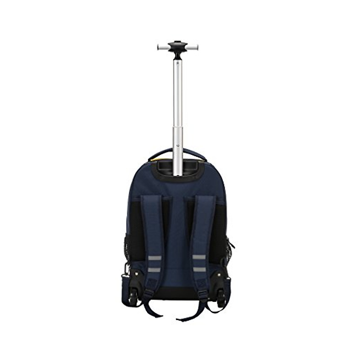 Rockland Single Handle Rolling Backpack, Navy, 19-Inch