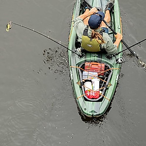 Pelican Sentinel 100X Angler Fishing KayakSit-on-Top KayakLightweight one Person Kayak9.6 ft
