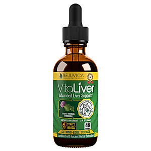 VitaLiver - Liver Health Supplement - Support Liver Cleanse & Detox - Liquid Delivery for Absorption - Milk Thistle, Artichoke, Chanca Piedra, Dandelion & More!
