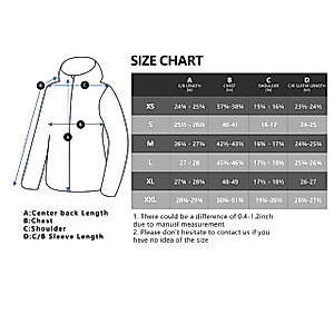 Little Donkey Andy Women's Warm Waterproof Puffer Jacket Hooded Windproof Winter Coat with Recycled Insulation Upgraded Black XS