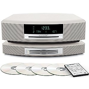 Wave® Music System III with Multi-CD Changer - Platinum White