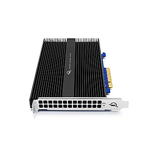 OWC 8TB Accelsior 4M2 PCIe NVMe M.2 SSD Adapter Card Compatible with Mac Pro 2019, Mac Pro 2010-2012, and PC Towers