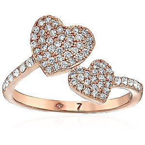 Kate Spade New York Pave Heart Ring, Size 7