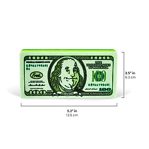 Genuine Fred, Dirty Money, Kitchen Sponges, Set of 2, Green (5286467)