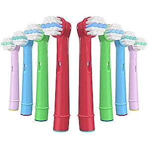 YanBan Kids Electric Toothbrush Heads for Oral B, Replacement Brush Heads Kid Brush Heads for Braun Compatible Sensitive Clean, Professional Care, Advanced Power