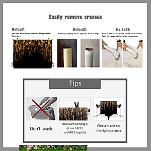 LTLYH 7x5ft Black and Gold Backdrop Golden Spots Backdrop Vintage Astract Background for Family Birthday Party Newborn Studio Props 242