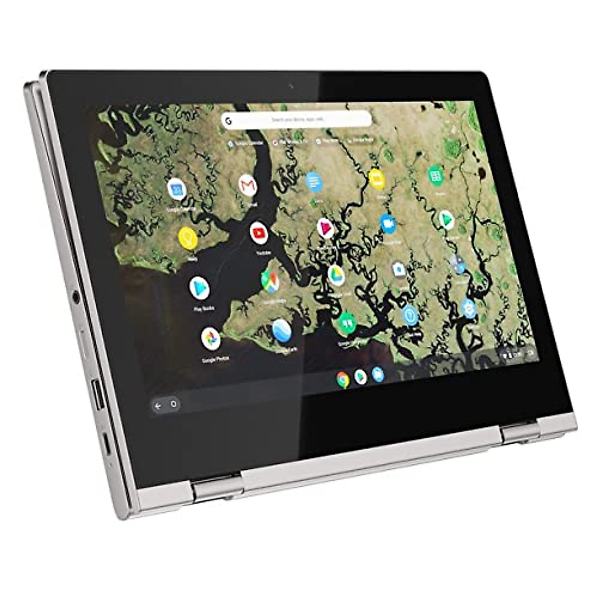 Lenovo Newest 11" 2-in-1 Convertible Chromebook Laptop, 11.6-Inch HD Touch Screen, Intel Celeron N4000 CPU, 4GB RAM, 96GB Space(32GB eMMC+64GB Card),Bluetooth, Webcam, USB-C, Chrome OS, Gray