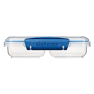 Sistema 11.8 Ounce Small Split Storage Container (Colors may vary)