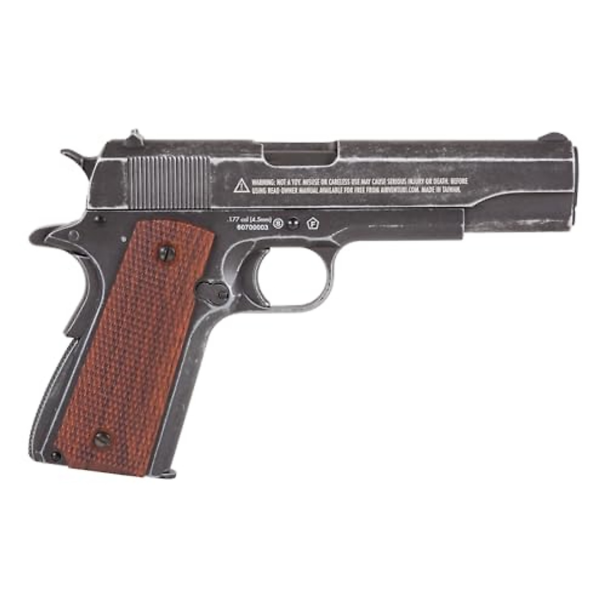 Air Venturi John Wayne 1911 CO2 BB Gun Air Pistol Bundle (Includes Air Venturi CO2 & BBS)
