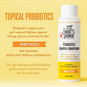 SKOUT'S HONOR Itchy Dog Kit (Honeysuckle) - Calms, Soothes and Hydrates Itchy, Irritated Skin