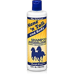 Mane 'n Tail & Body Shampoo for Shiny & MANAGEABLE Hair 12 oz For Horses and Humans