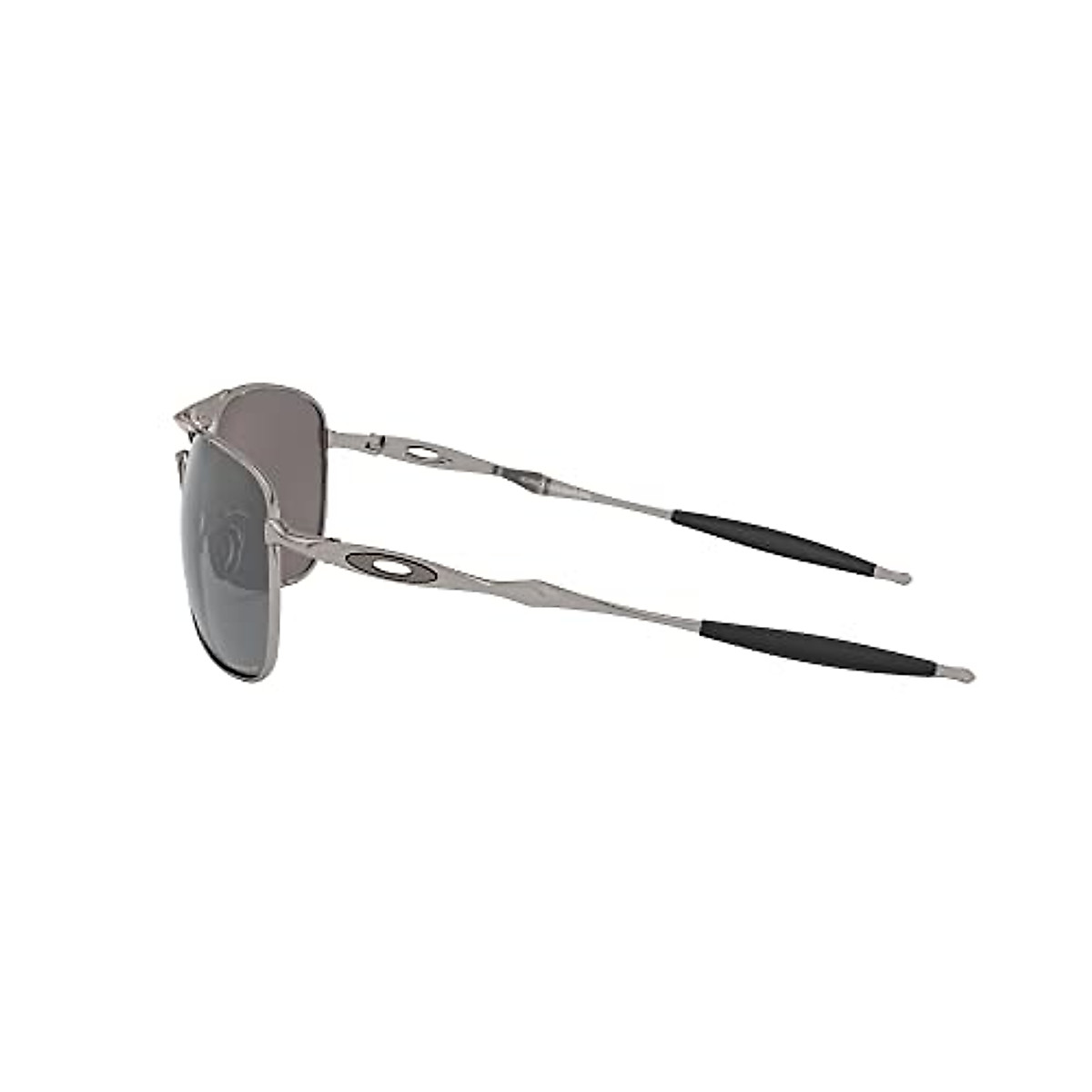 Oakley Men's OO4060 Crosshair Pilot Sunglasses, Lead/Prizm Black Polarized, 61 mm