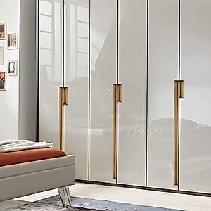 cabinehandles,kitchen door handles, Maniglie Incasso Porte scorrevoli,Maniglie Nascoste Cabinet Maniglie Quadrata Cassetti per Cassetti Armadi Scarpiere Armadi Comodini ECC 2 Pezzi(Size:288mm(11.3in))