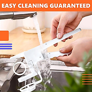 Egg Cracker Tool for Raw Eggs - Egg Breaker Egg Opener Tool One Hand Egg Cracker Egg Shell Opener - Egg Peeler Egg Separator Cute Kitchen Gadgets