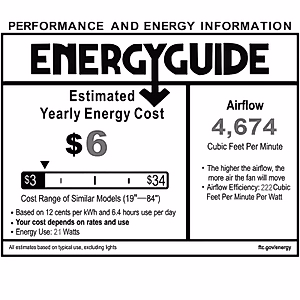 Minka-Aire F617L-BN Raptor 60 Inch LED Ceiling Fan with DC Motor and Integrated 16W LED Light in Brushed Nickel Finish