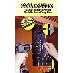 Milescraft 1316 CabinetMate - Shelf Pin Drilling Jig
