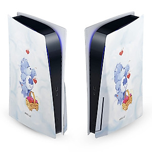 Head Case Designs Officially Licensed Care Bears Grumpy Classic Matte Vinyl Faceplate Sticker Gaming Skin Case Cover Compatible with Sony Playstation 5 PS5 Disc Edition Console