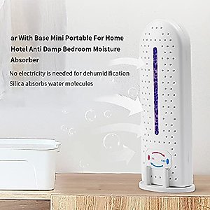 USB Powered Dehumidifiers Mini Circulating Dehumidifier with Base Portable for Textiles, Valuable Instruments, Food,etc(Dehumidifier)