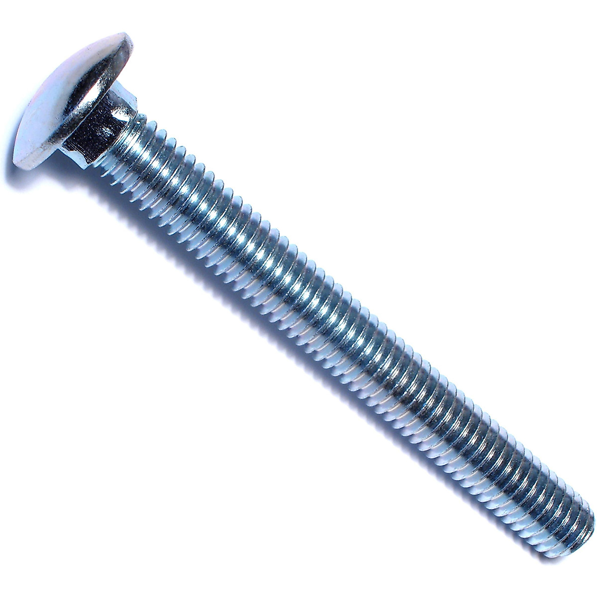 Hard-to-Find Fastener 014973231613 Carriage Bolts, 7/16-14 x 4, Piece-25, zinc