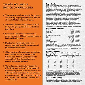 Taste of the Wild High Prairie Canine Grain-Free Recipe with Roasted Bison and Venison Dry Dog Food for Puppies, Made with High Protein from Real Meat and Guaranteed Nutrients and Probiotics 14lb