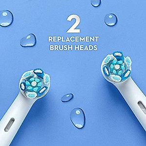 Oral-B iO Ultimate Clean Replacement Brush Heads, White, 2 Count