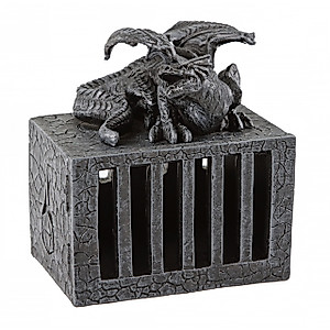 Forged Dice Co. Serpent Cell Dice Jail - for Misbehaving Polyhedral Dice Sets, DND Miniatures or Other Dungeons and Dragons Accessories Being Punished by The Dungeon Master