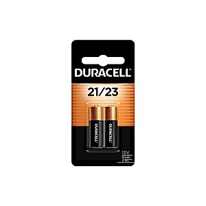 Duracell - 21/23 12V Specialty Alkaline Battery - Long Lasting Battery - 2 Count (Pack of 1)