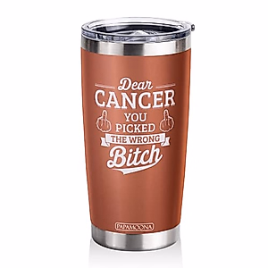 Breast Chemotherapy Hysterectomy Cancer Gifts For Women Survivors Female Patient, Best Chemo Awareness Gifts, Ovarian, Fuck Cancer Suck Gifts