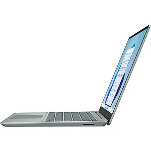 Microsoft Surface Laptop Go 2, Intel Core i5-1135G7, 8GB RAM, 256GB SSD, Iris Xe Graphics, 12.4" Touchscreen Display, Windows 10 Home S Mode Laptop Computer, KPT-00001, Sage (Renewed)