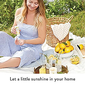 Thymes Candle - 8 Oz - Lemon Leaf